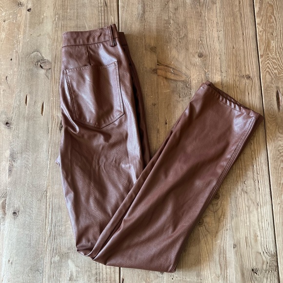 DANIELLE BERNSTEIN | Pants & Jumpsuits | Danielle Bernstein Faux ...